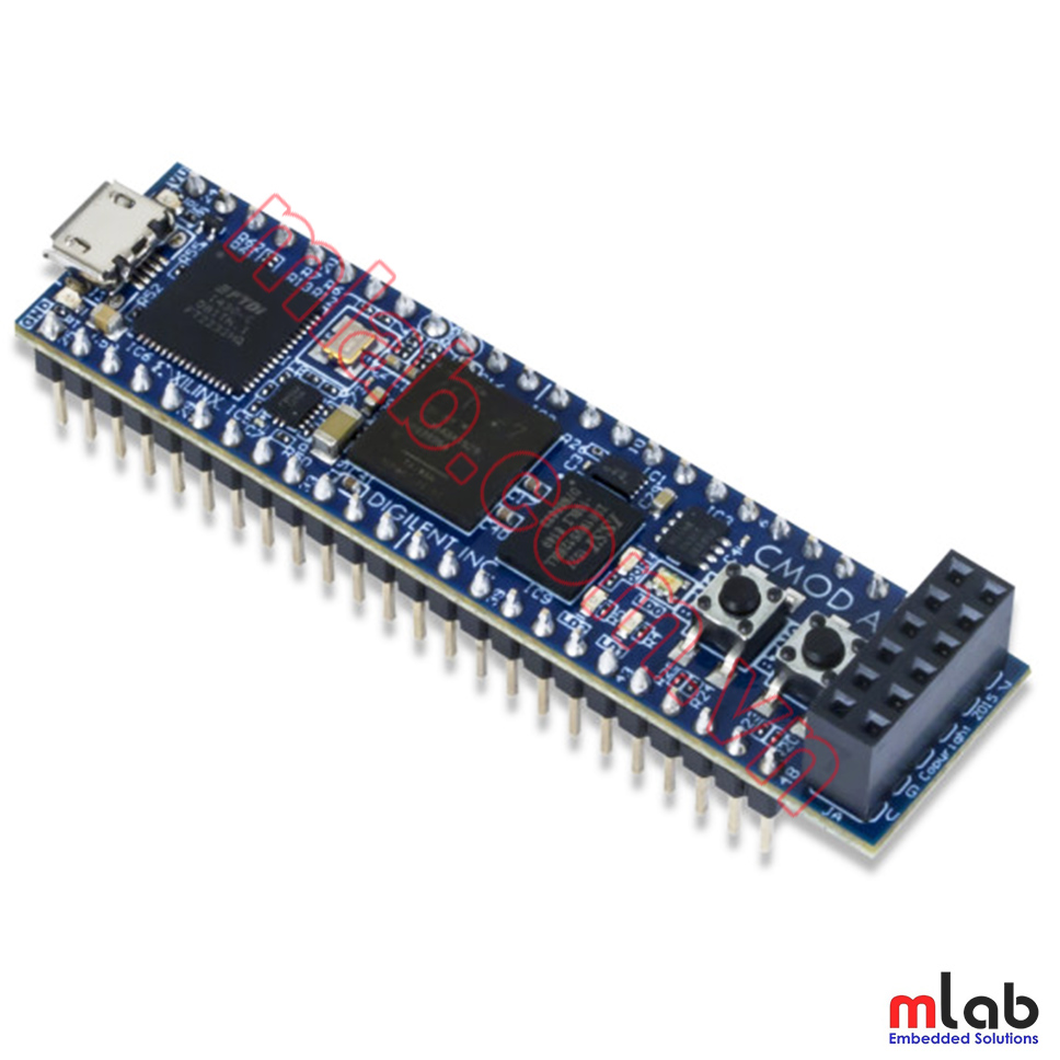 Cmod A7-35T: Breadboardable Artix-7 XILINX FPGA Module